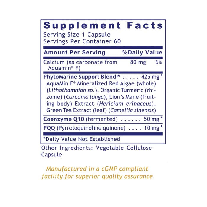 Premier PQQ Complex with CoQ10 for Nerve, Heart and Cognitive Support