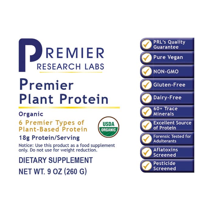 Premier Plant Protein - Immune System and Cardiovascular Health